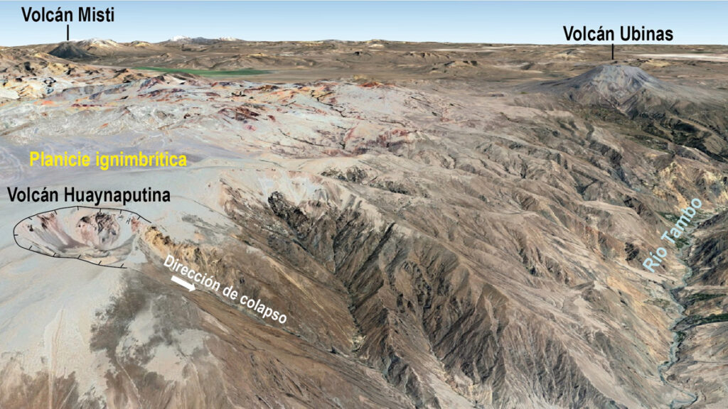 Historia del volcán Huaynaputina cuya erupción en 1600 fue de las más ...